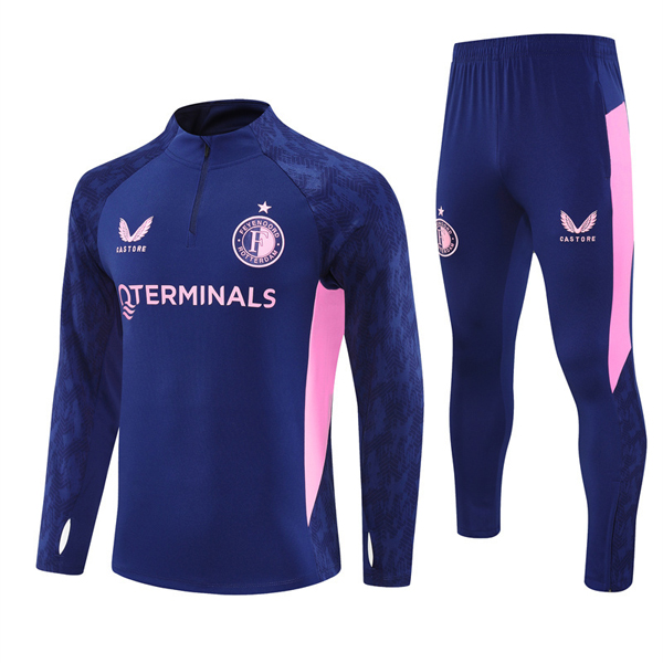 25-26 Feyenoord Navy Training Suit Kit
