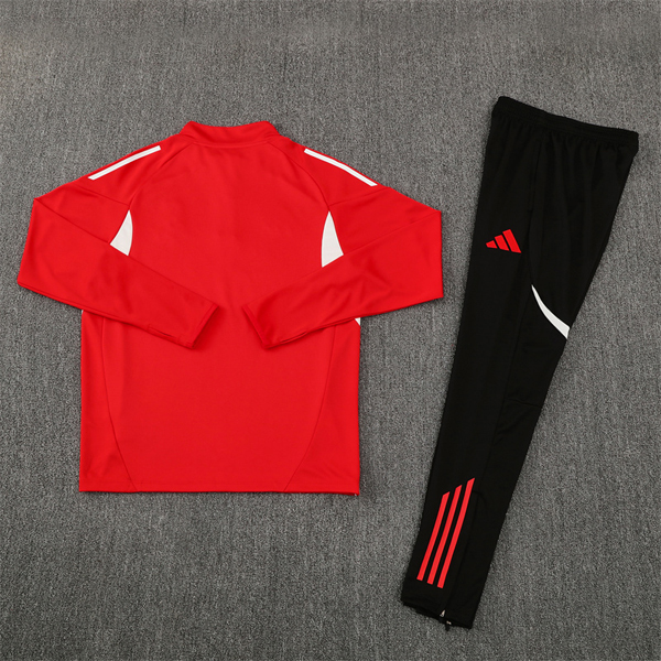 25-26 Liverpool All Red Training Suit Kit